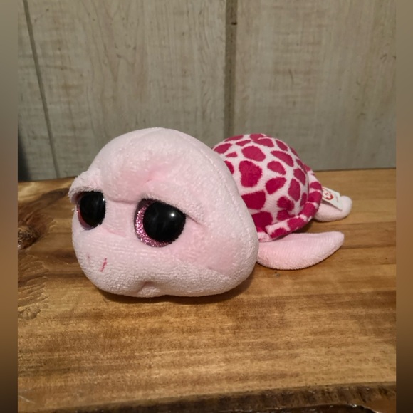 TY Beanie Myrtle Turtle | Toys | Ty Beanie Myrtle The Turtle Pink ...